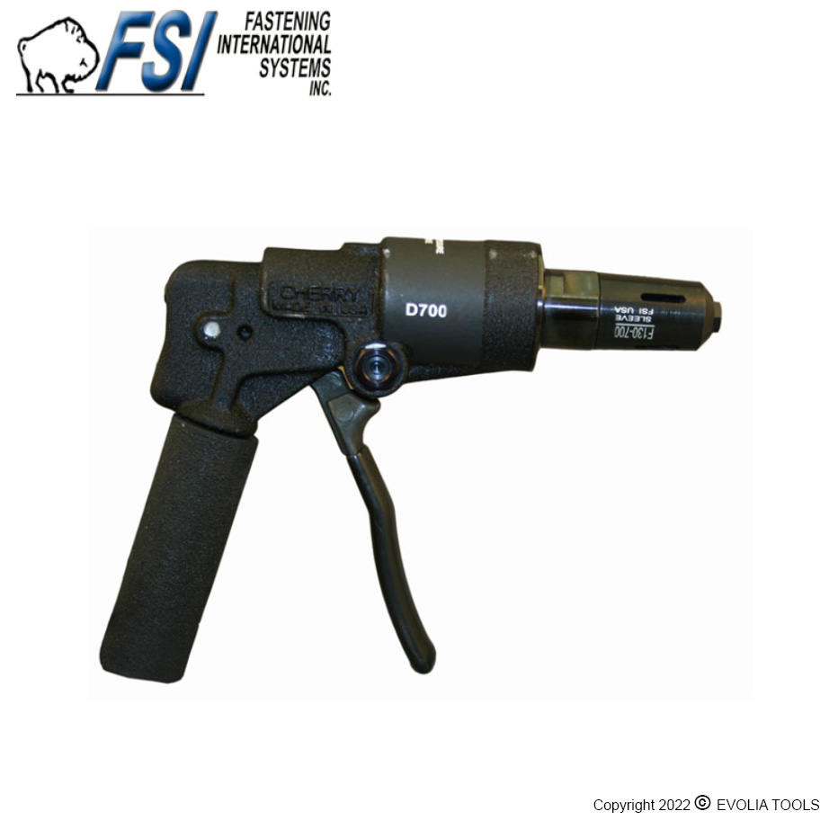 D700C Riveter CherryMax® Configuration - Evolia Tools