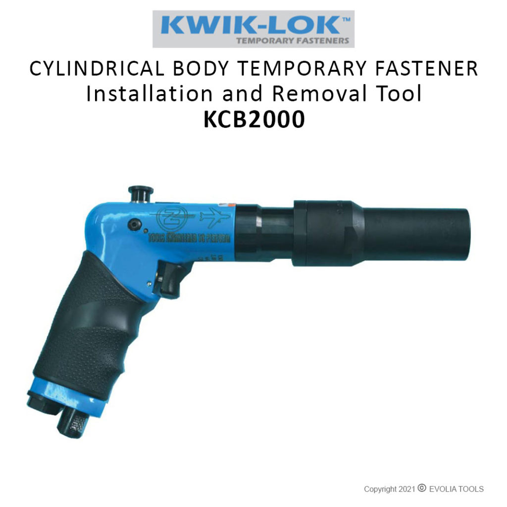 KCB2000 CYLINDRICAL BODY CLECO FASTENER INSTALLATION TOOL - Evolia Tools