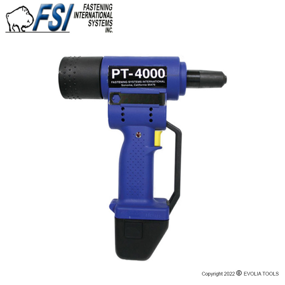 PT4000 CORDLESS Riveter CherryMax® Heads Configurations