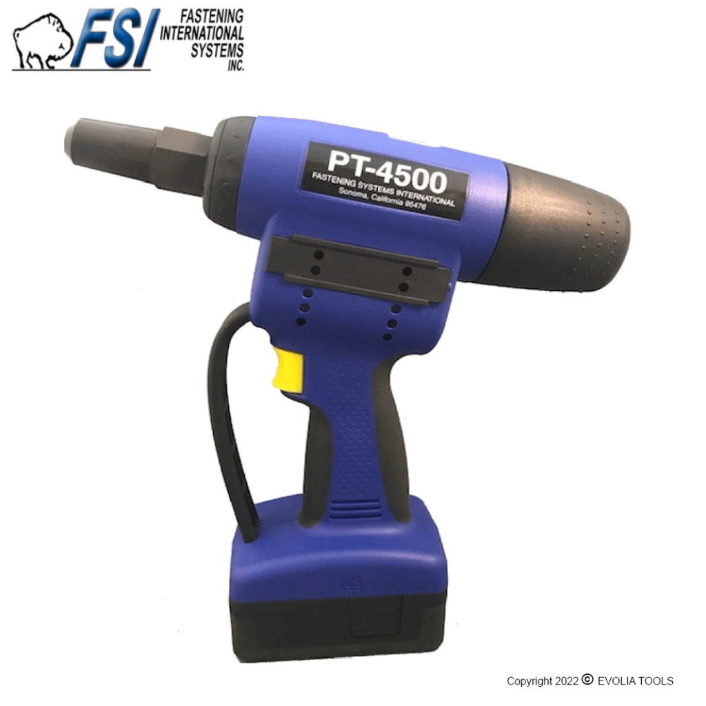 PT4500C Cordless Riveter For Monobolts, Bulb-Tite, Magna-Lok & Pop ...