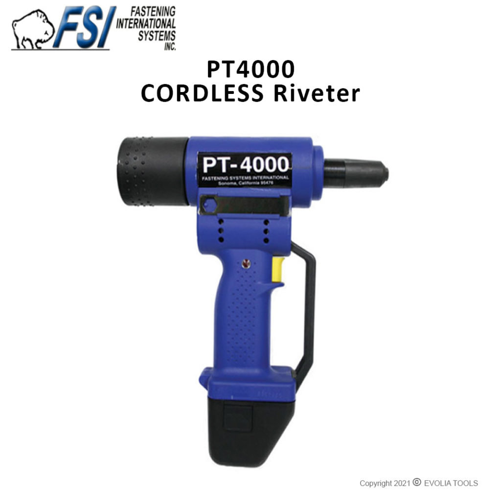 CORDLESS RIVETER - Evolia Tools